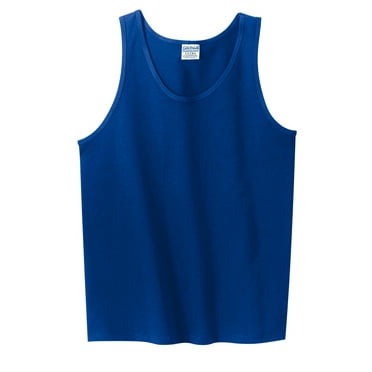 Mens Heavy Cotton Tank Top 5 Pack - Walmart.com