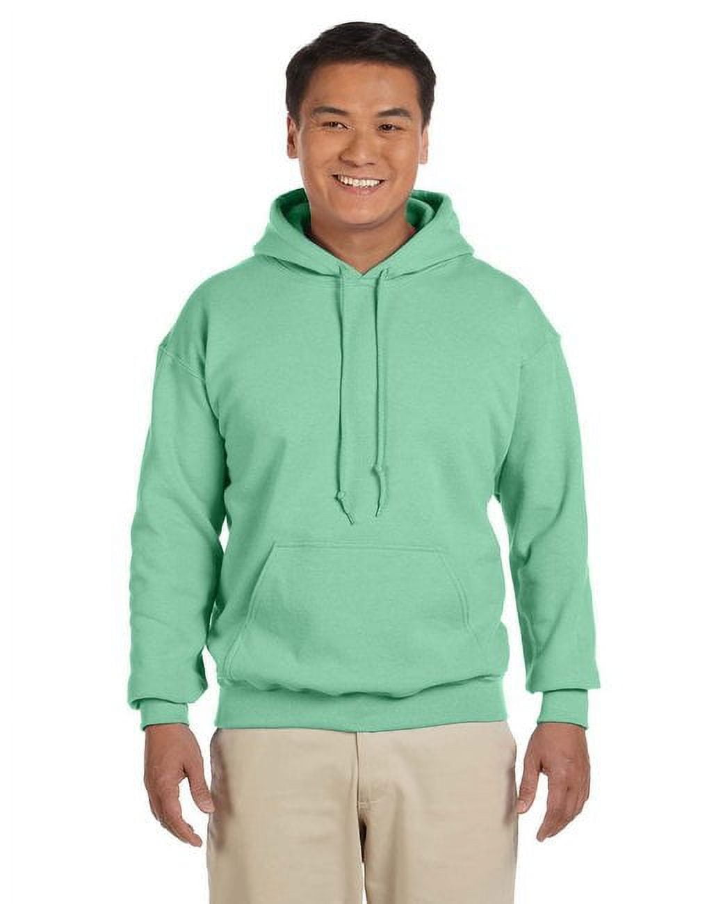 Gildan Adult Heavy Blend Hooded Sweatshirt - MINT GREEN - 2XL - Walmart.com