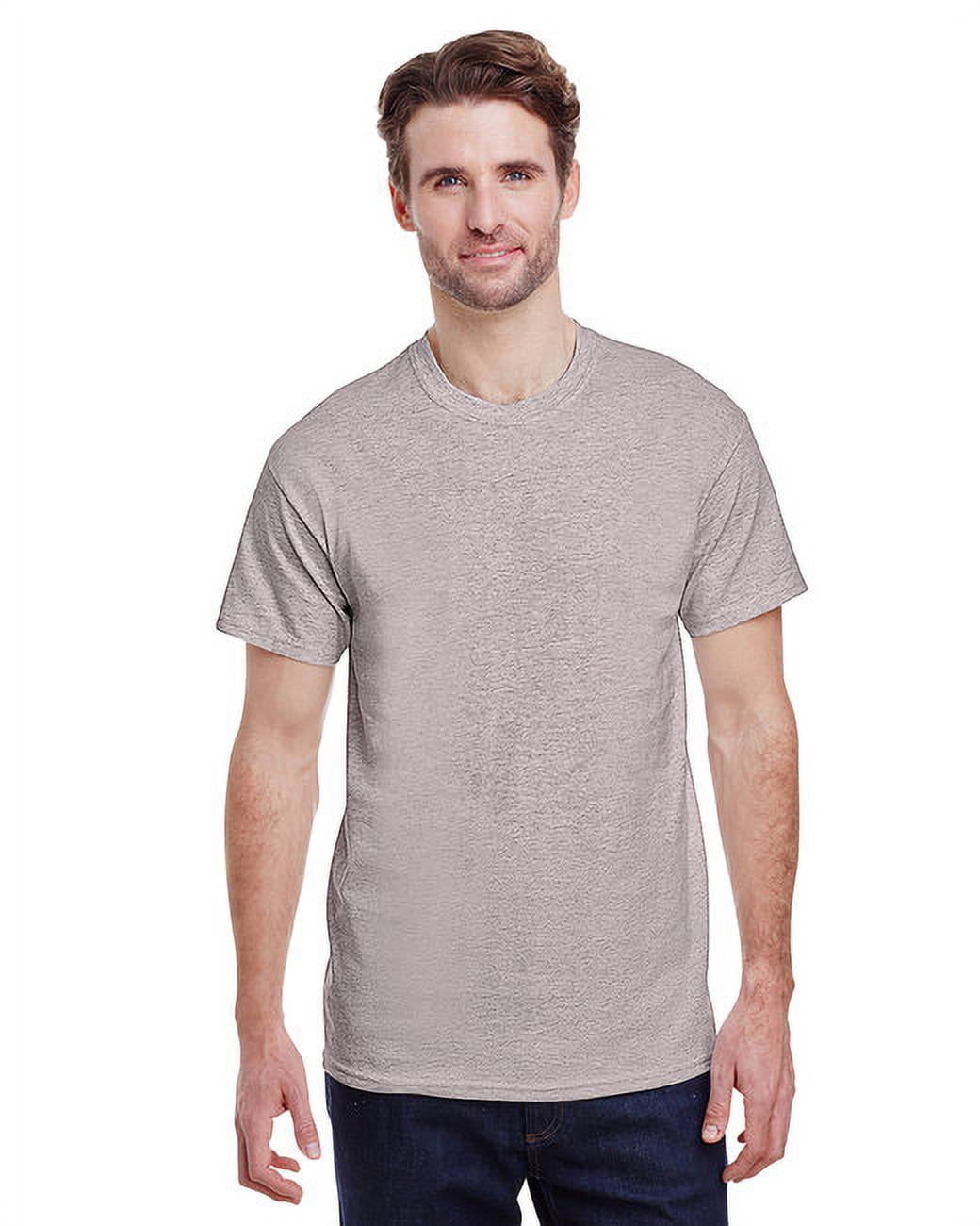 Gildan Adult Heavy Cotton T-Shirt - ASH GREY - 2XL - Walmart.com