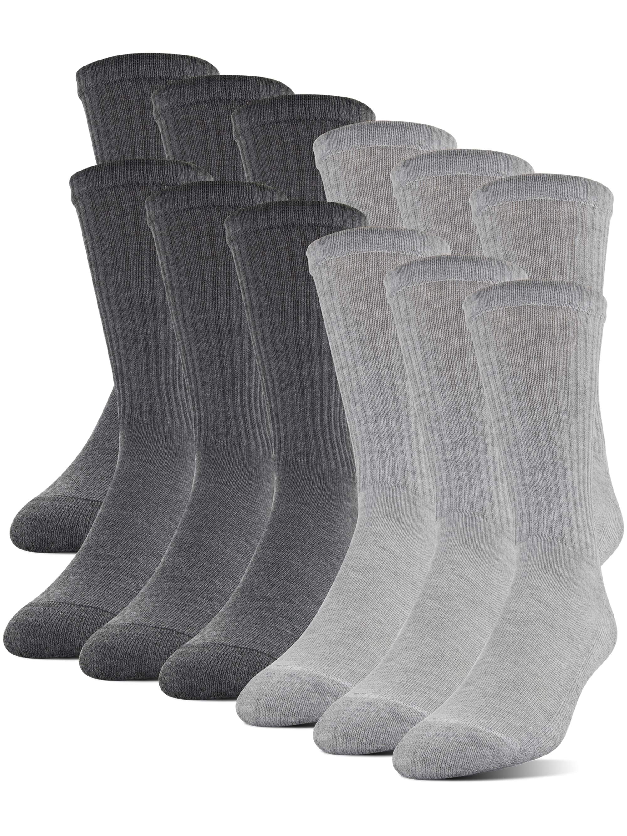 Walmart Black Friday Deals 2025 Gildan Men's Mid-Work Crew Socks, Half ...