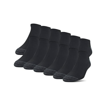 Gildan Adult Men's Ankle Low Cut 12-Pack Cotton Blend Casual Socks with ...