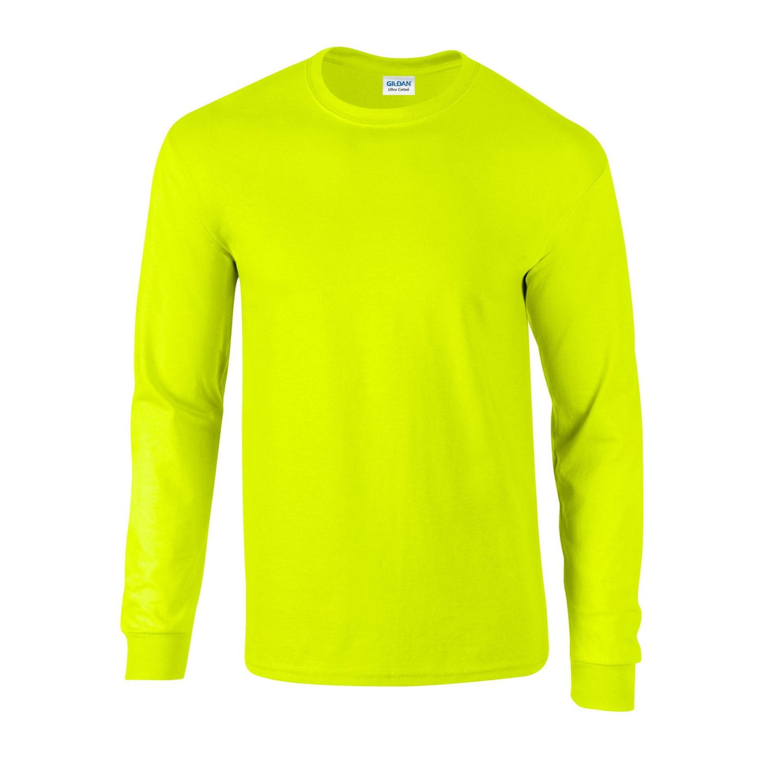 Gildan Adult Ultra Plain Cotton Long-Sleeved T-Shirt - Walmart.com