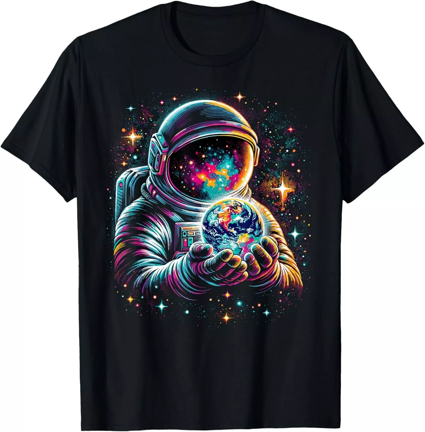 Gildan Astronaut Planets Astronaut Science Space T-Shirt - Walmart.com