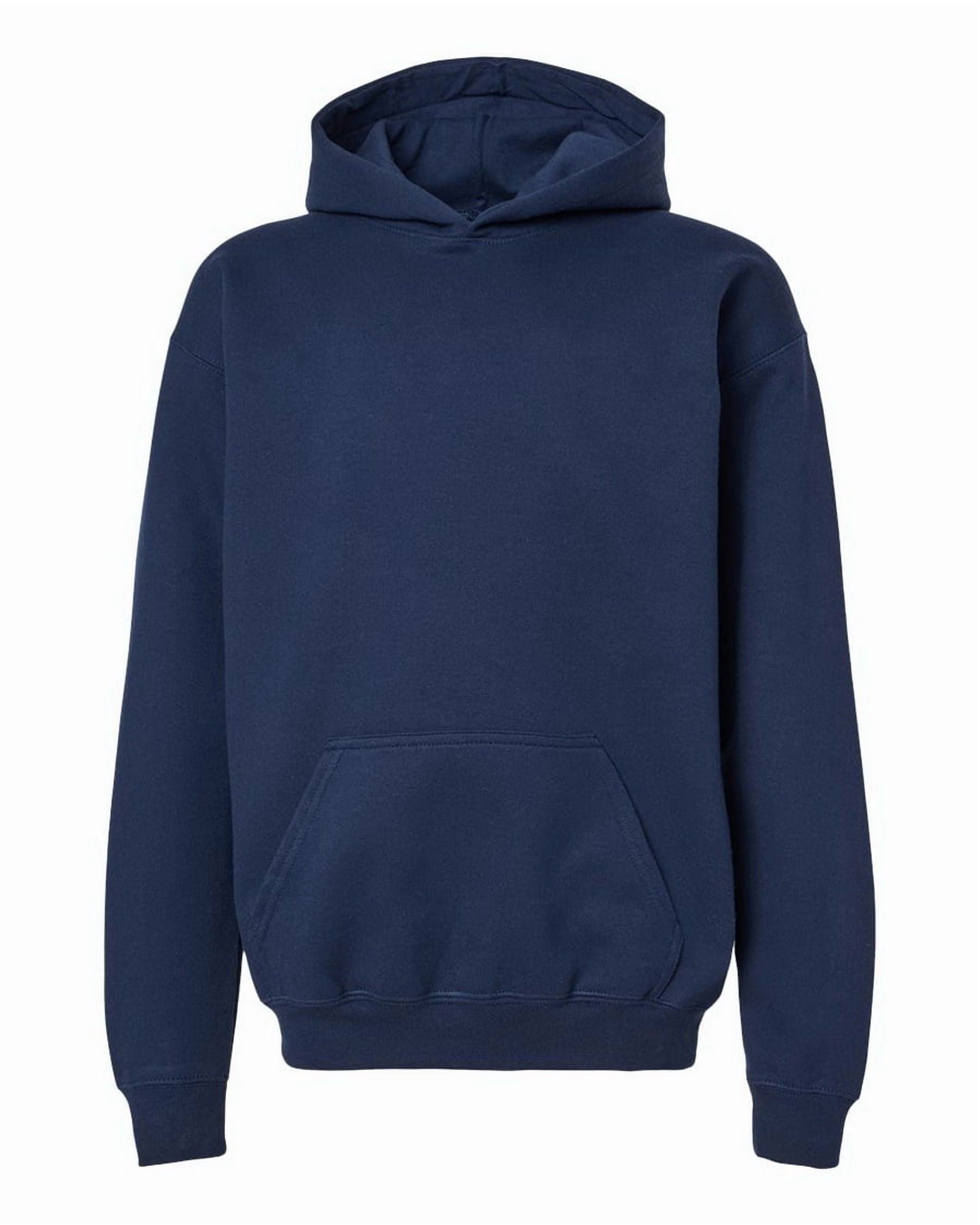 Youth Softstyle Midweight Fleece Hooded Sweatshirt - Walmart.com