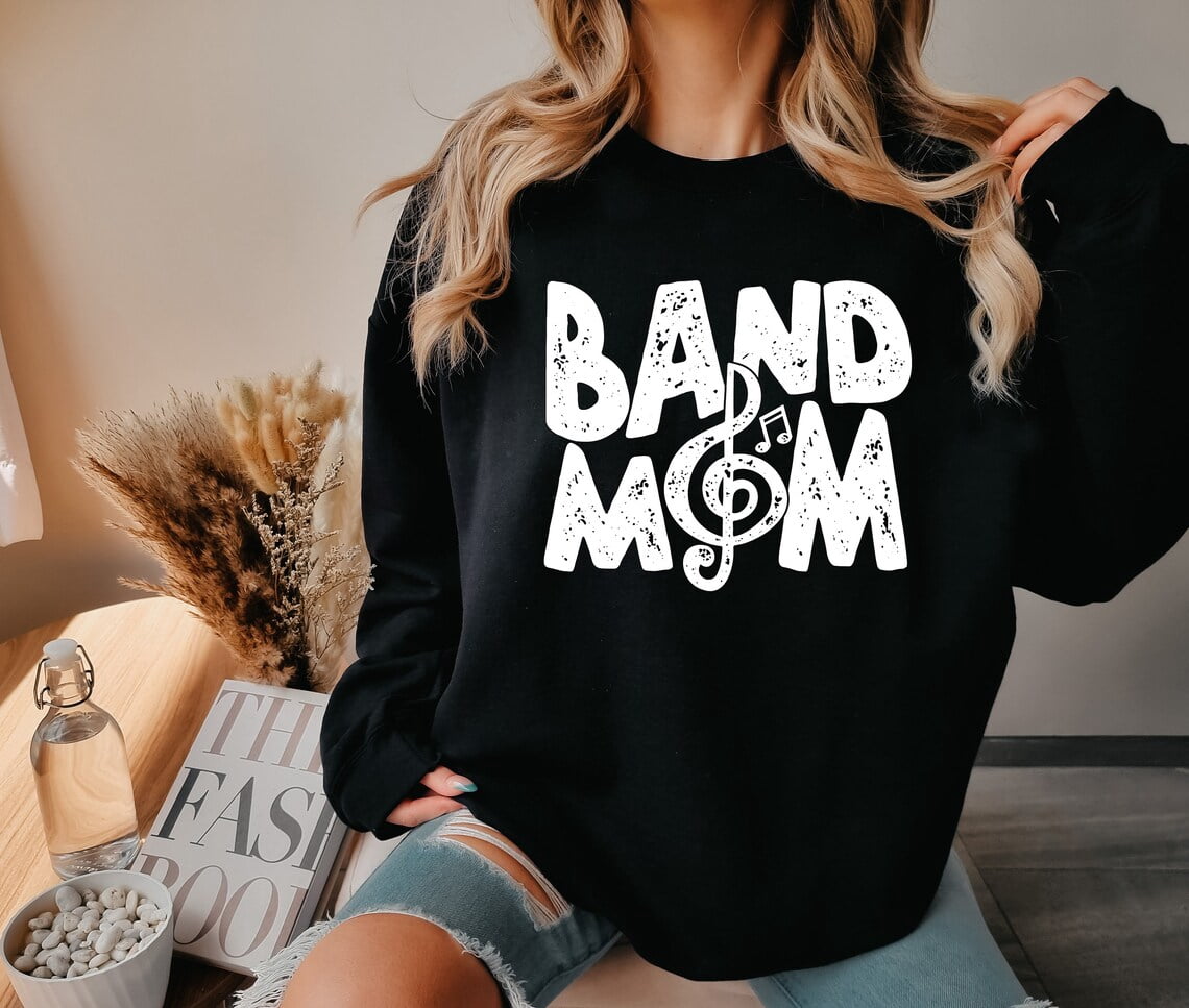 Gildan Band Mom Life Tee, Marching Pride Design For Musical Moms ...