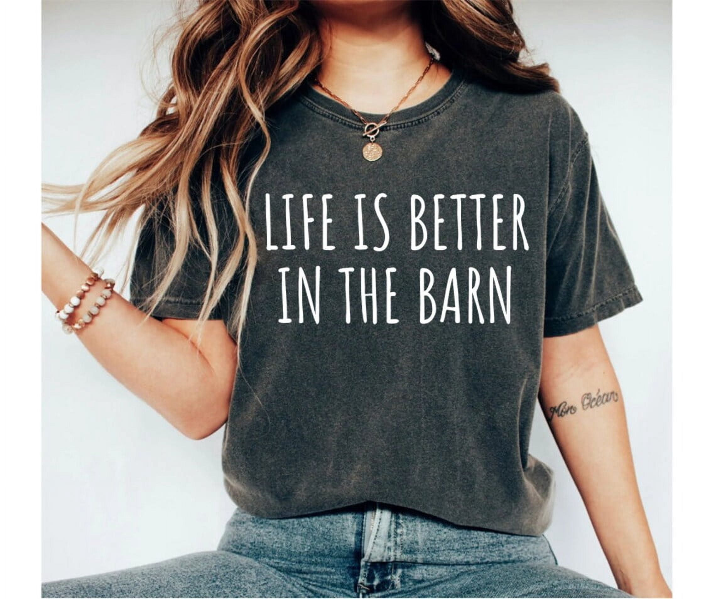 Gildan Barn Shirtee, Cowgirl Shirt, Gift For Horse Owner, Horse Trainer ...