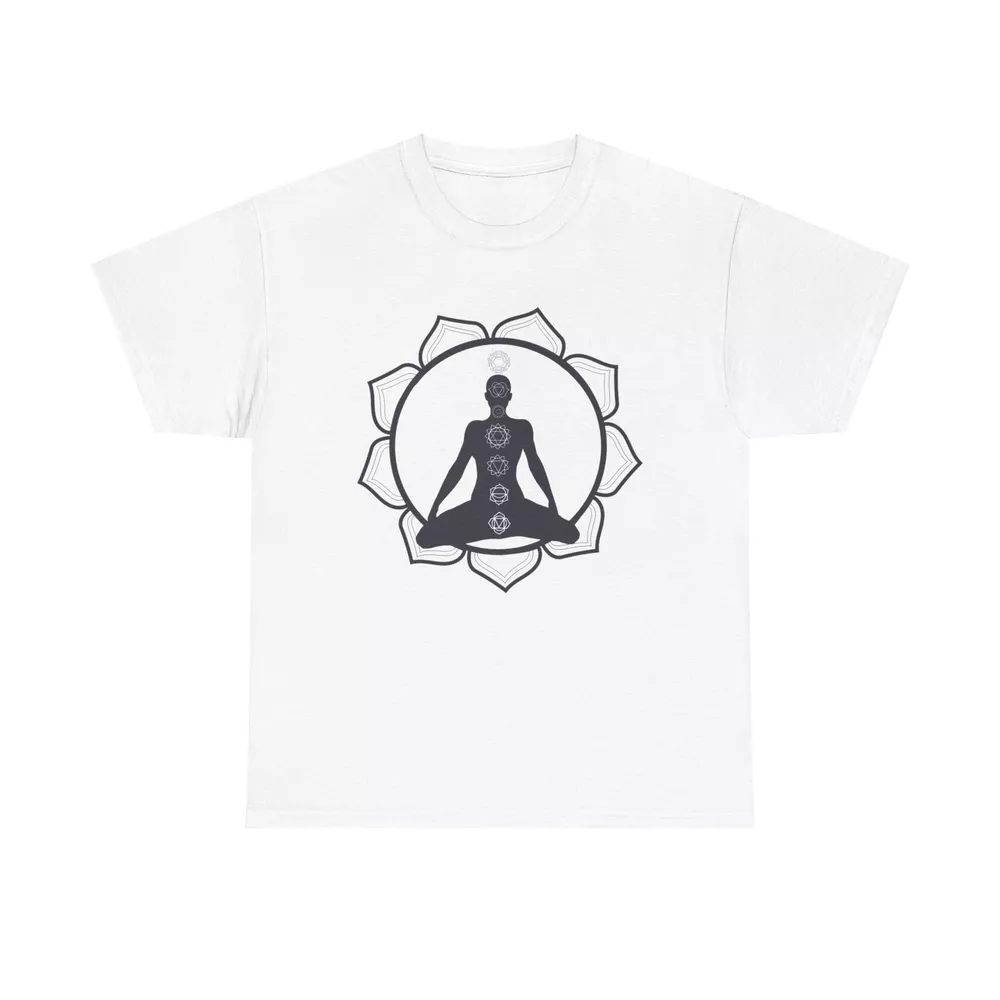Gildan Chakra Mandala Meditation T-Shirt - yoga zen mindful healing ...