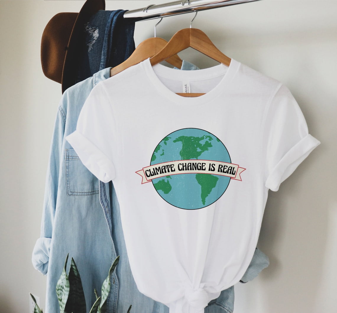 Gildan Climate Is Changing Shirt With Eco Message, Environmental ...