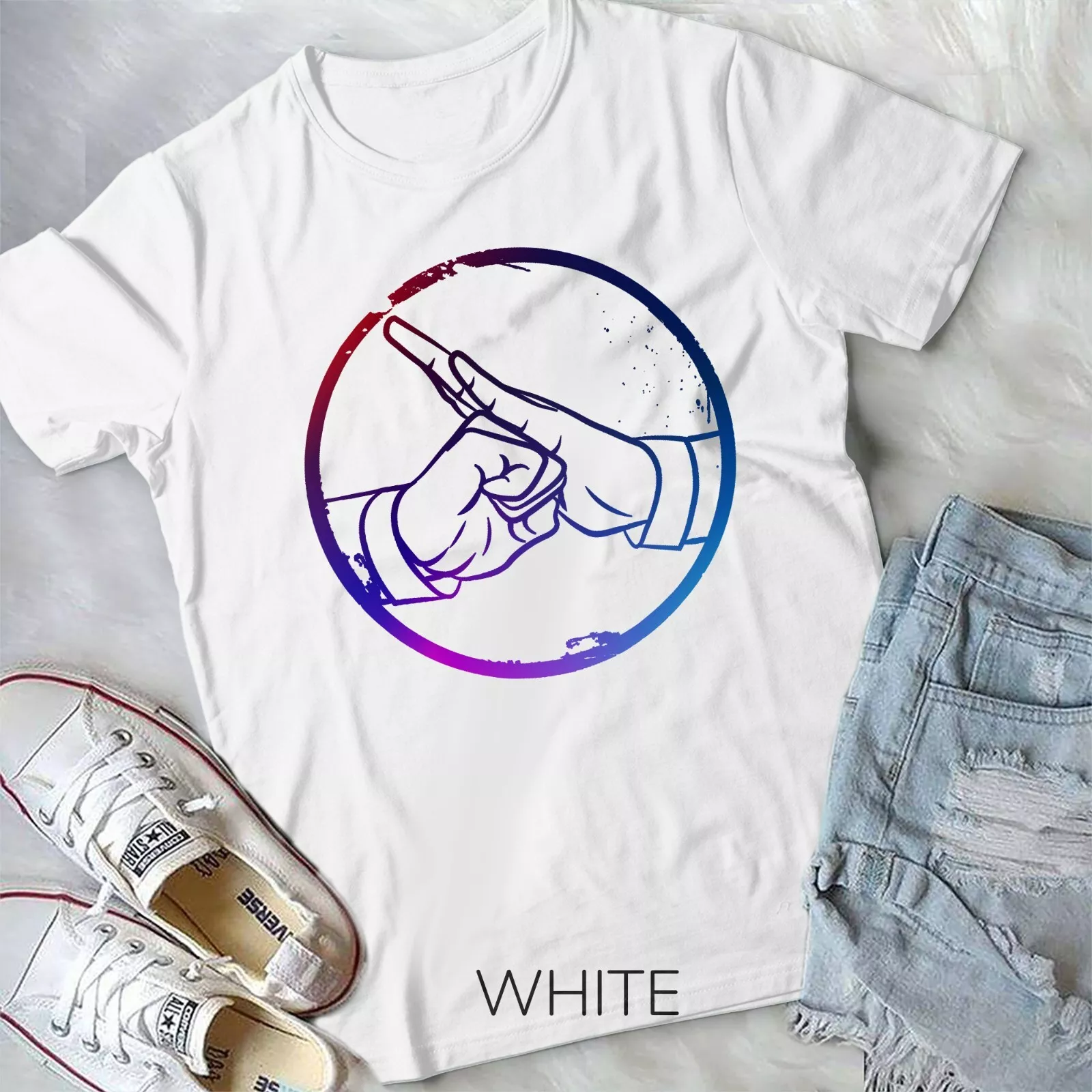 Gildan Colorful - Kung Fu Martial Art Shaolin Monk Hand Salute Unisex T ...