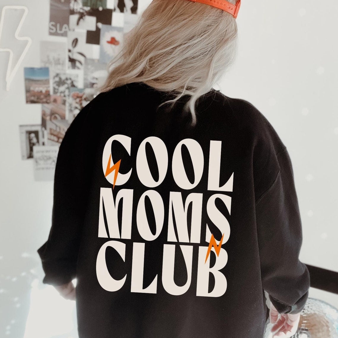 Gildan Cool Moms Club, Funny Mom Life Tee, Trendy Social Club Mother's ...