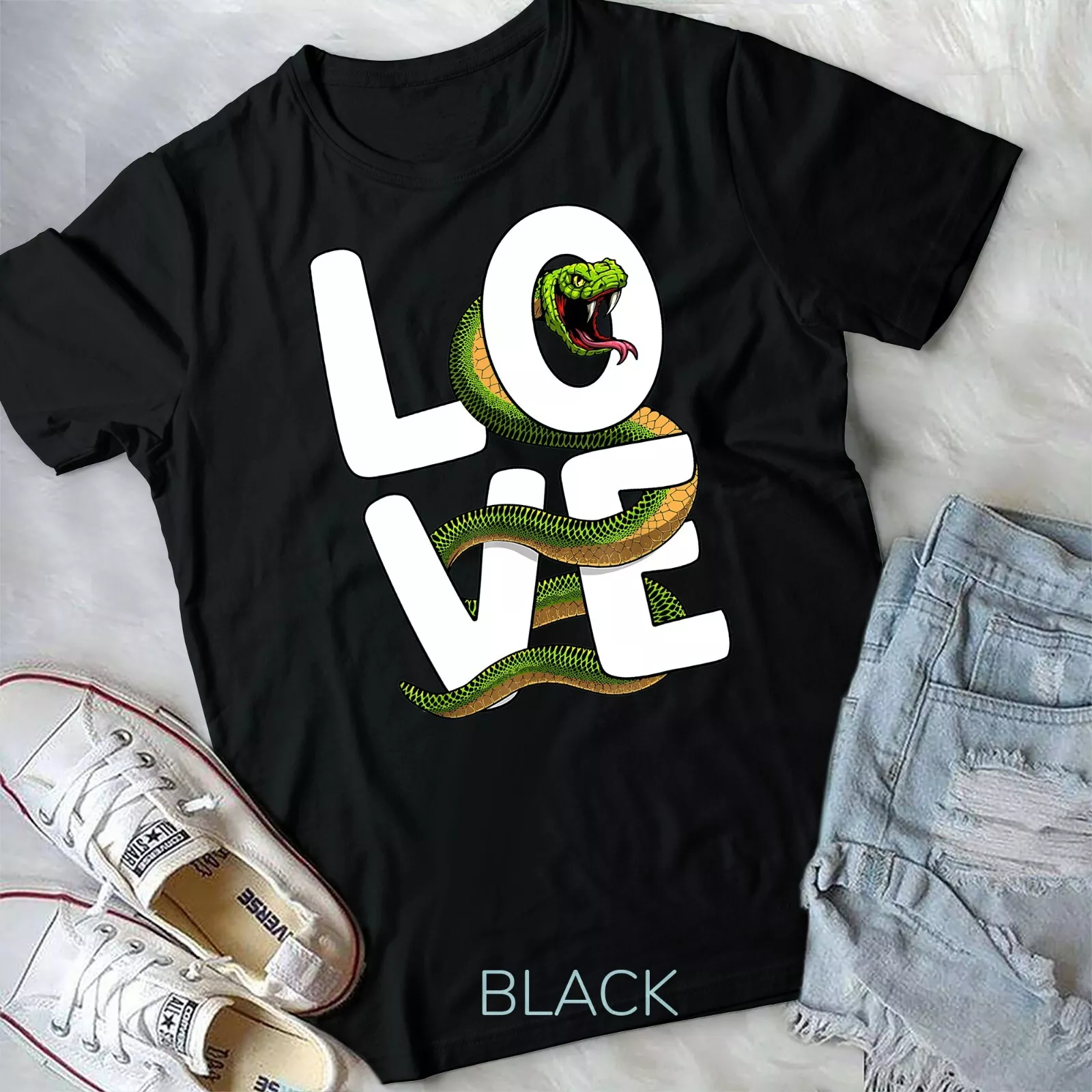 Gildan Cool Snake For Men Women Herpetology Rattlesnake Ball Python ...