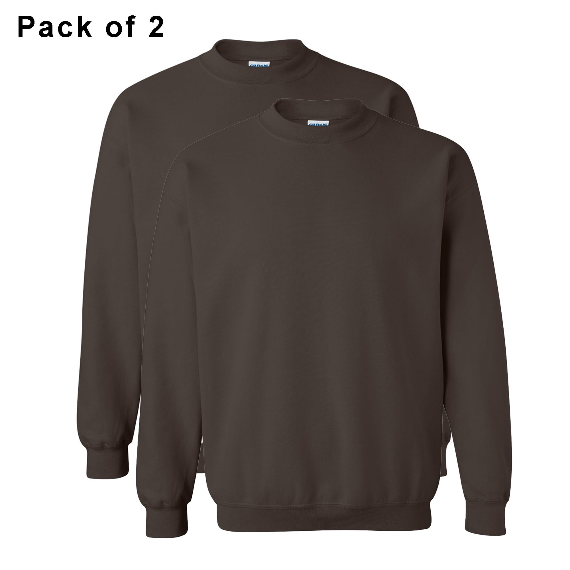 Gildan Crewneck Sweatshirt, Fleece Warmth Pullover Casual Sweater for ...