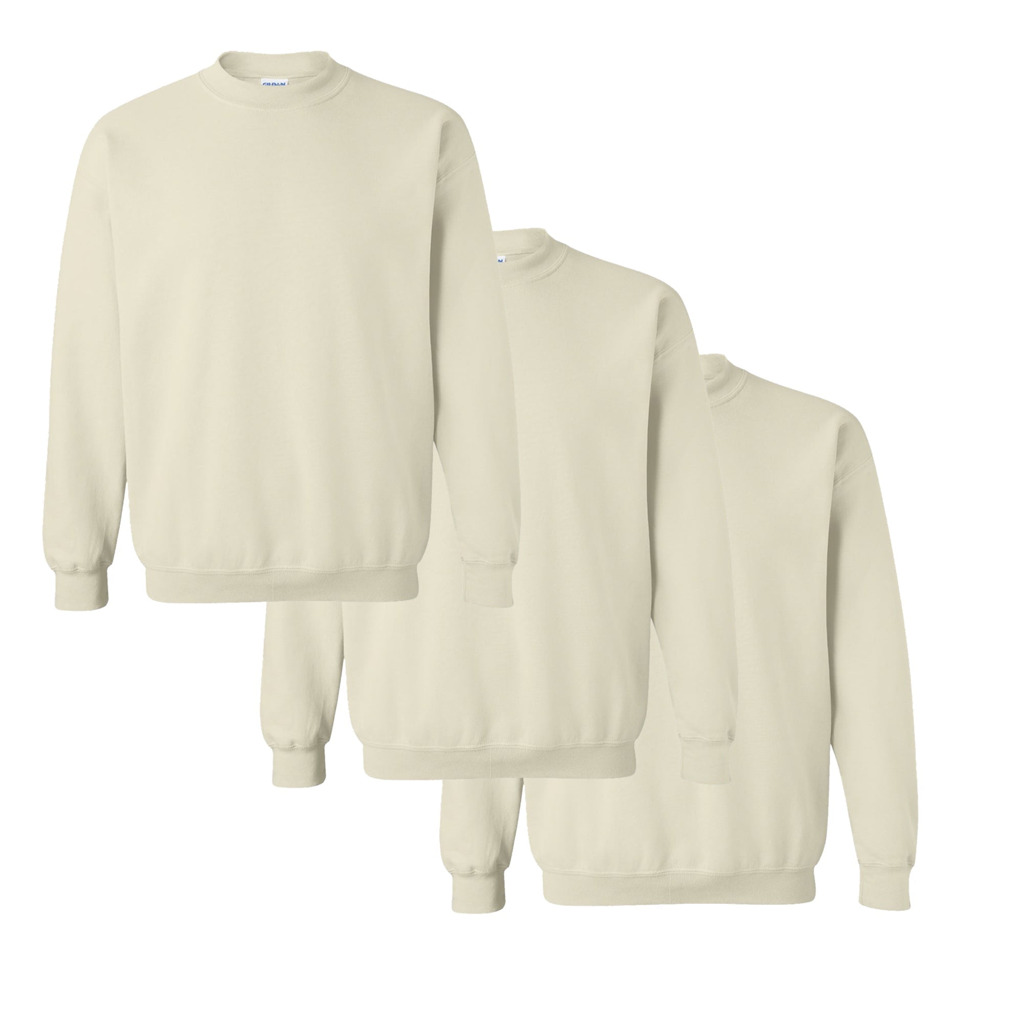 Gildan Modern Sweatshirt of Sand Color, Spandex Heavy Blend 50/50 ...