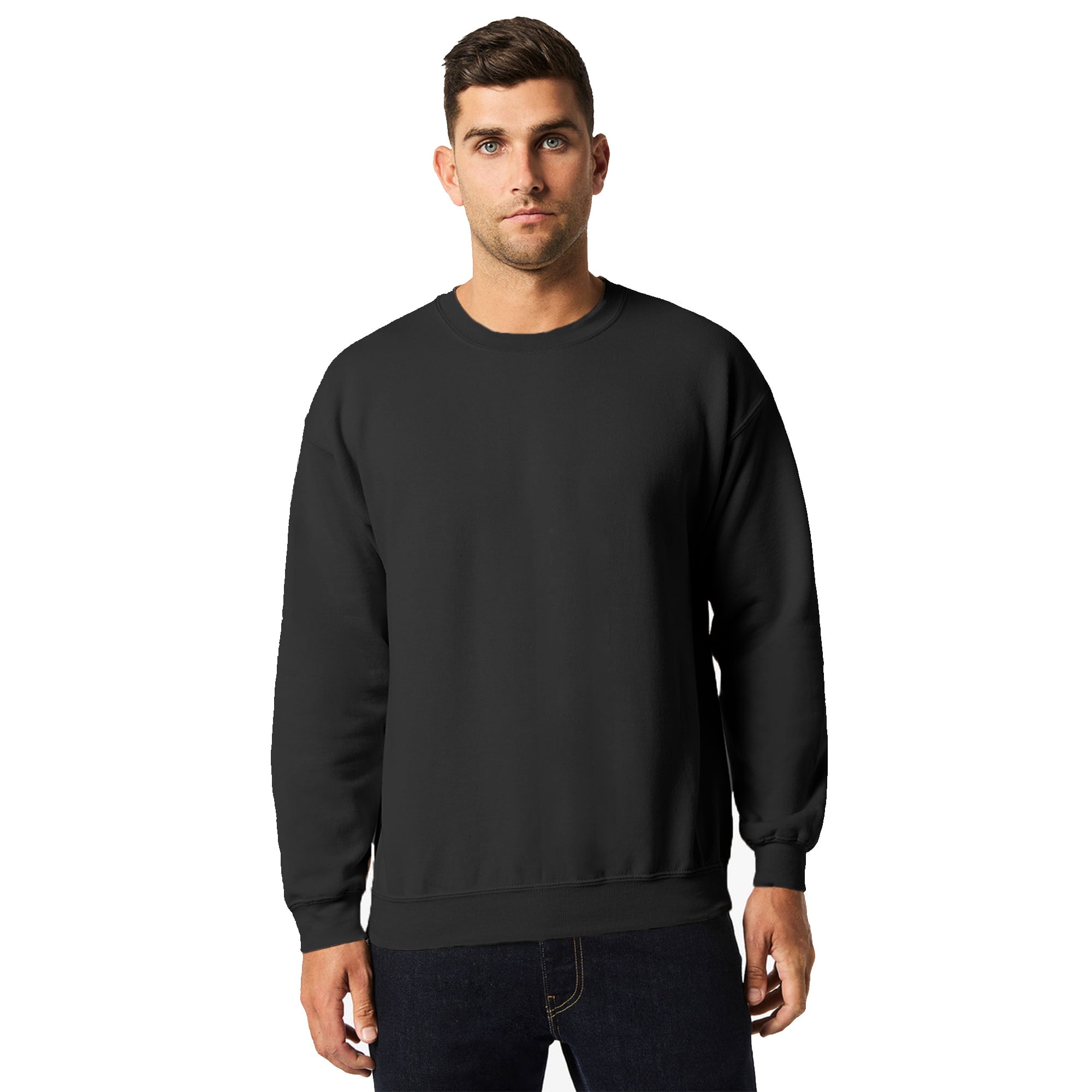 Gildan Crewneck Sweatshirt | Heavy Blend, Warm Men's Fleece Pullover ...