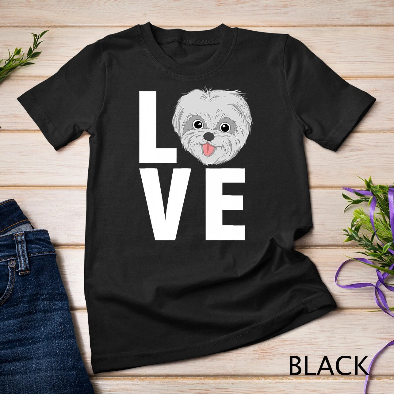 Gildan Cute Maltese Design For Men Women Maltese Breed Dog Lovers ...