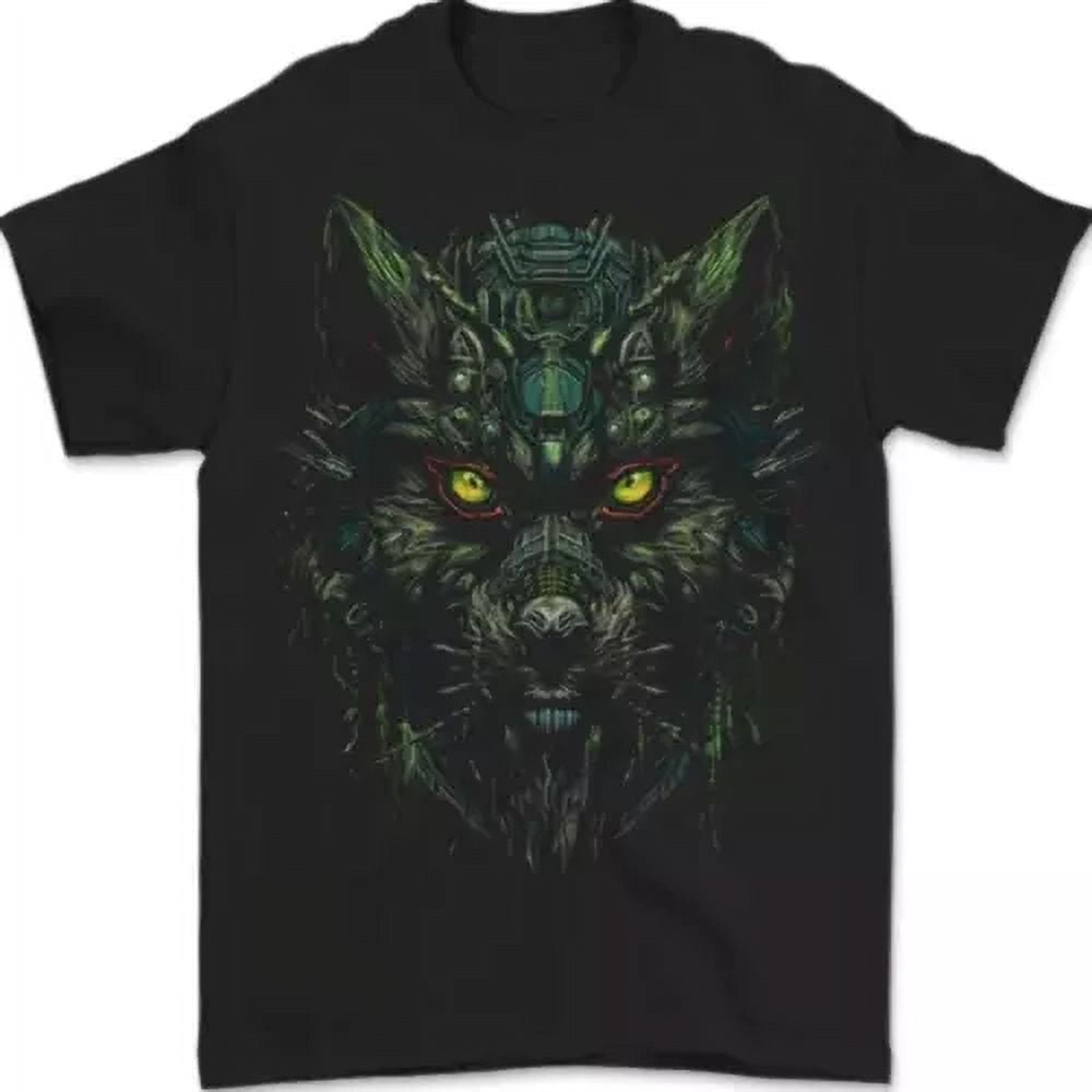 Gildan Cyber Wolf Werewolf Lycan T-Shirt - Walmart.com