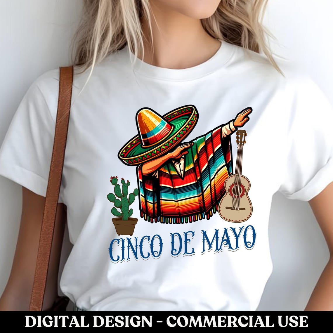 Gildan Dabbing Celebration Tee, Fun Mexican-Inspired Graphic With ...