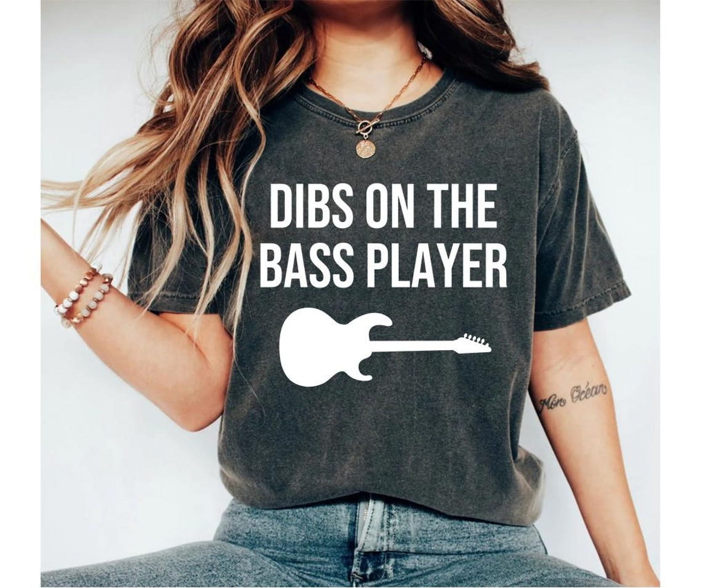 Gildan Dibs On The Bass Player - Bassistee Bass Player Bass Player Gift ...