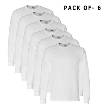 Men's Long Sleeve Crew Neck Baseball Shirt, Casual Dynamic Cotton ...