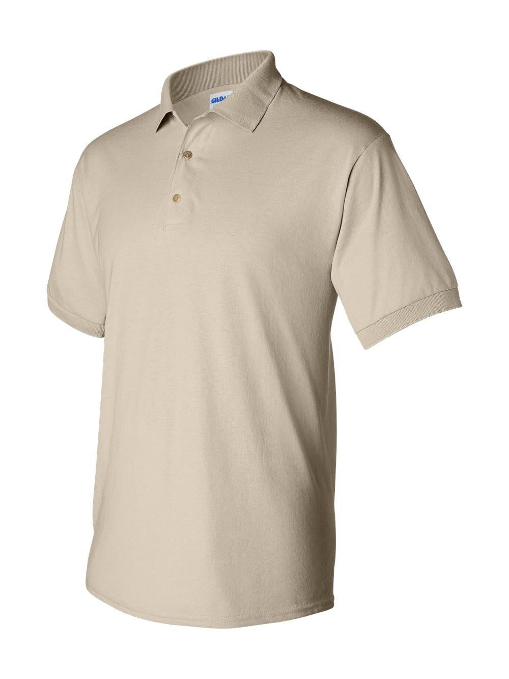 Gildan - DryBlend Jersey Polo - 8800 - Sand - Size: 4XL - Walmart.com