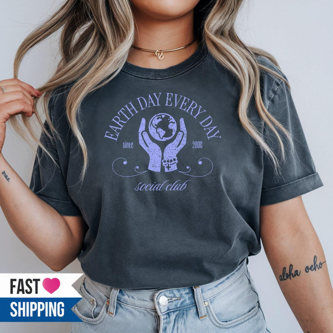 Gildan Eco-Conscious Funny Tee, Earth Friendly Message With Humorous ...