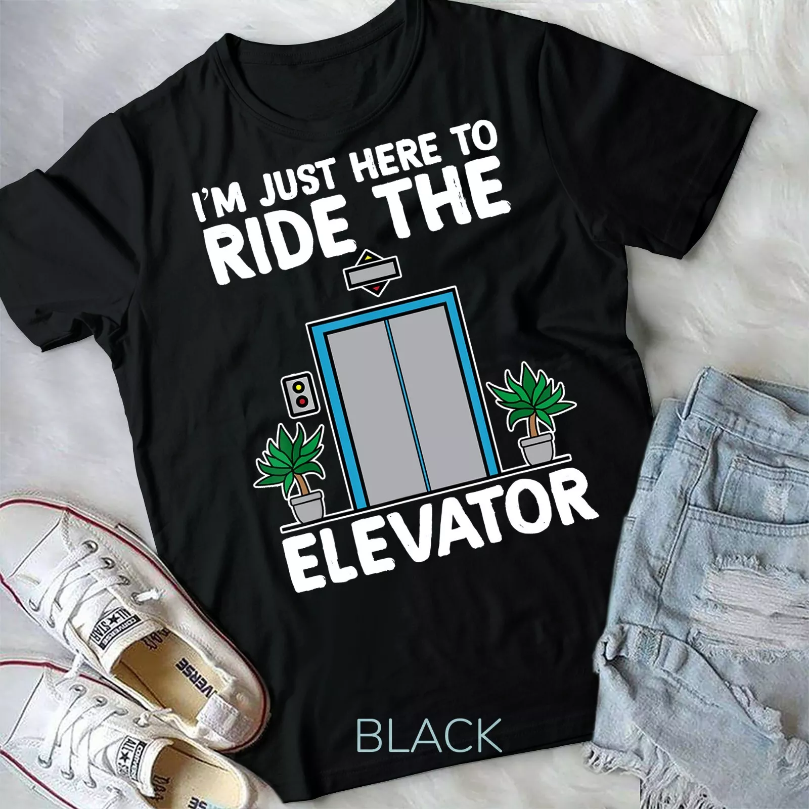 Gildan Elevator Mechanic Engineer Funny Elevators Lovers Take Ride Unisex T-shirt - Walmart.com