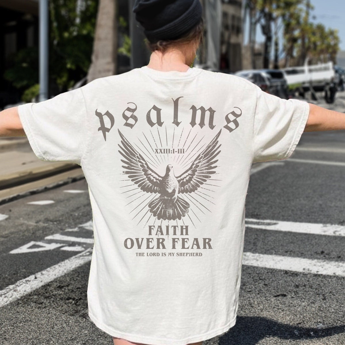 Gildan Faith Over Fear Tee, Inspirational Bible Verse Shirt For ...