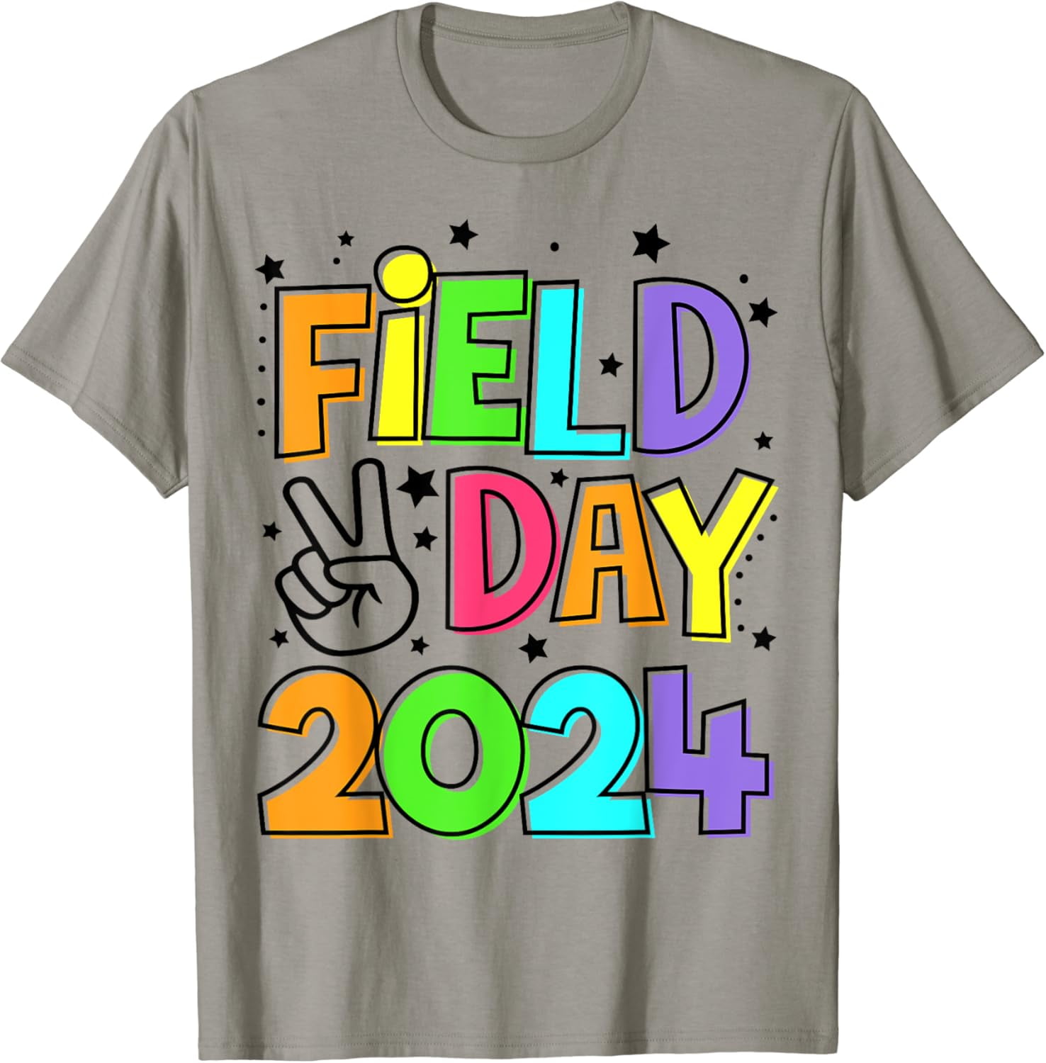 Gildan Field Day 2024 Funny For Teacher Kids Happy Field Day 2024 T ...