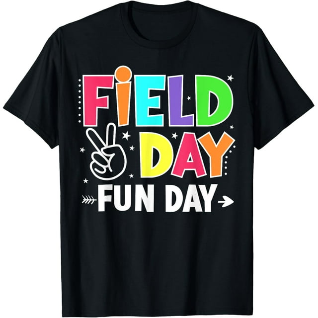 Gildan Field Day Fun Day Funny For Teacher Kids Field Day 2025 T-Shirt ...