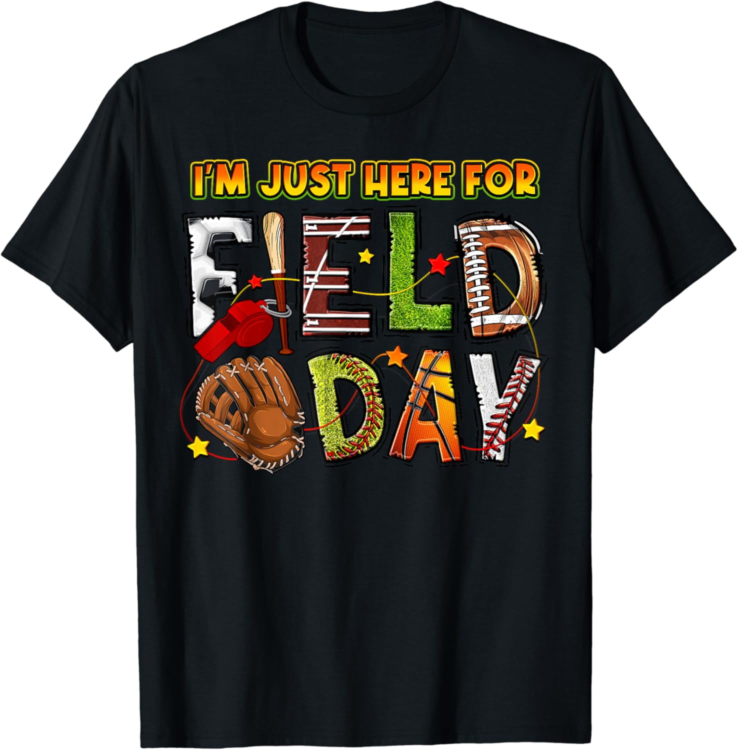 Gildan Field Day Funny For Teacher Kids Happy Field Day 2024 T-Shirt ...