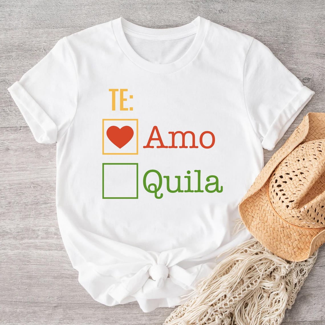Gildan Fiesta Squad Matching Tee, Bold Party Lettering With Margarita ...