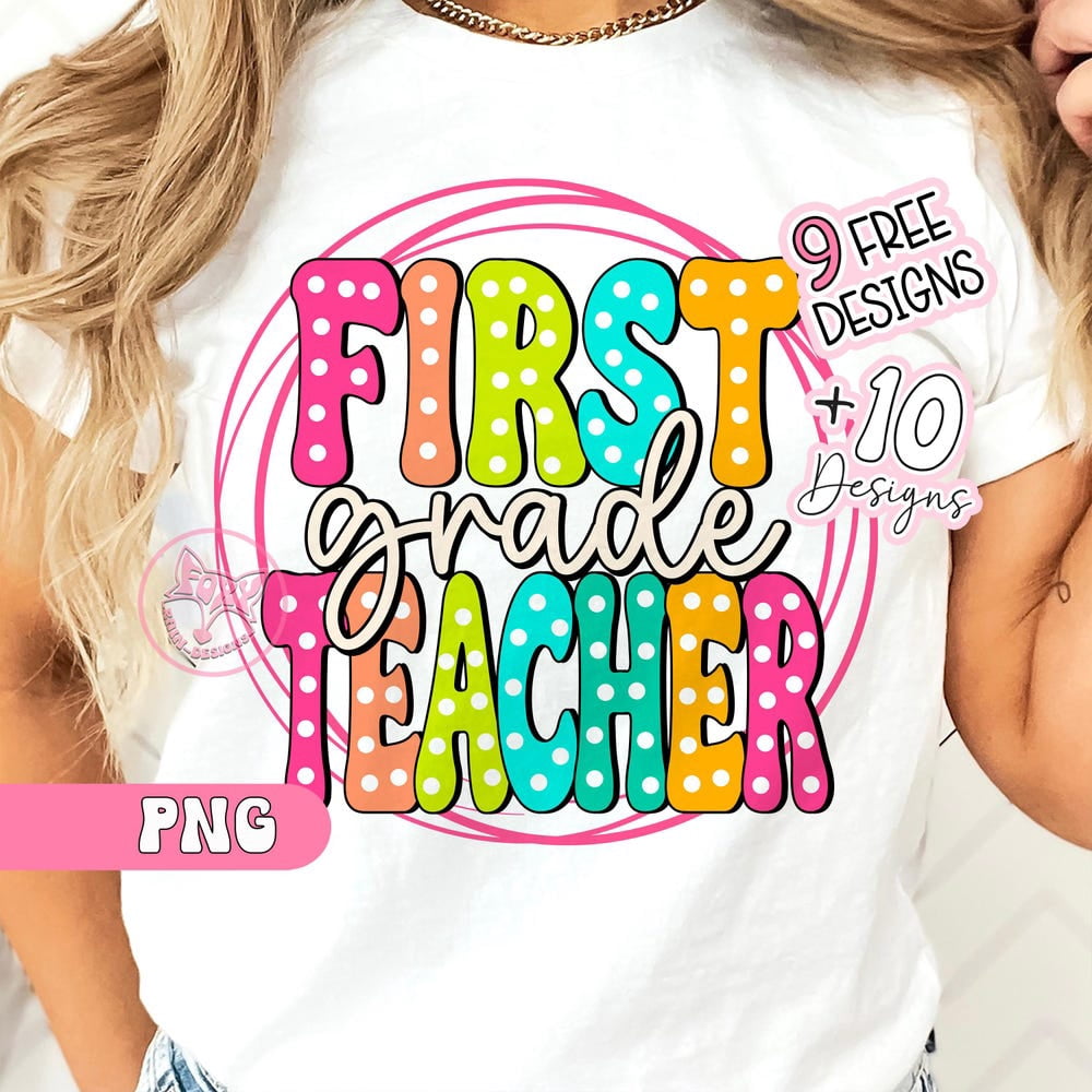 Gildan First Grade Teacher T-SHIRT, Back To School, Teacher Life T ...