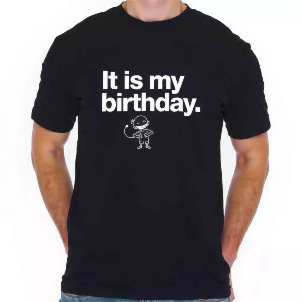 Gildan Fun Birthday T-Shirt: 'It is My Birthday' Graphic for ...