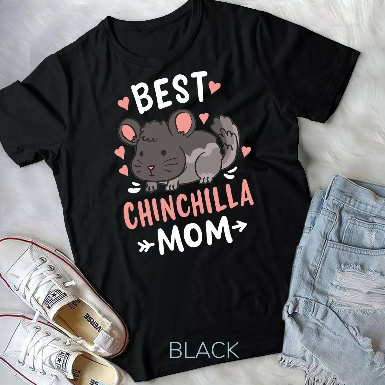 Gildan Funny Chinchilla Mom Mother'S Day Gift For Chinchilla Lovers ...