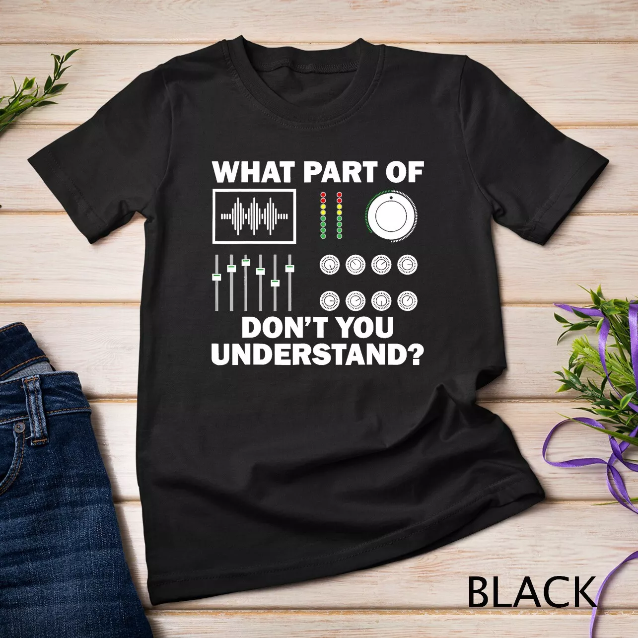 Gildan Funny Dj Design For Men Women Sound Engineer Disc Jockey T-Shirt ...