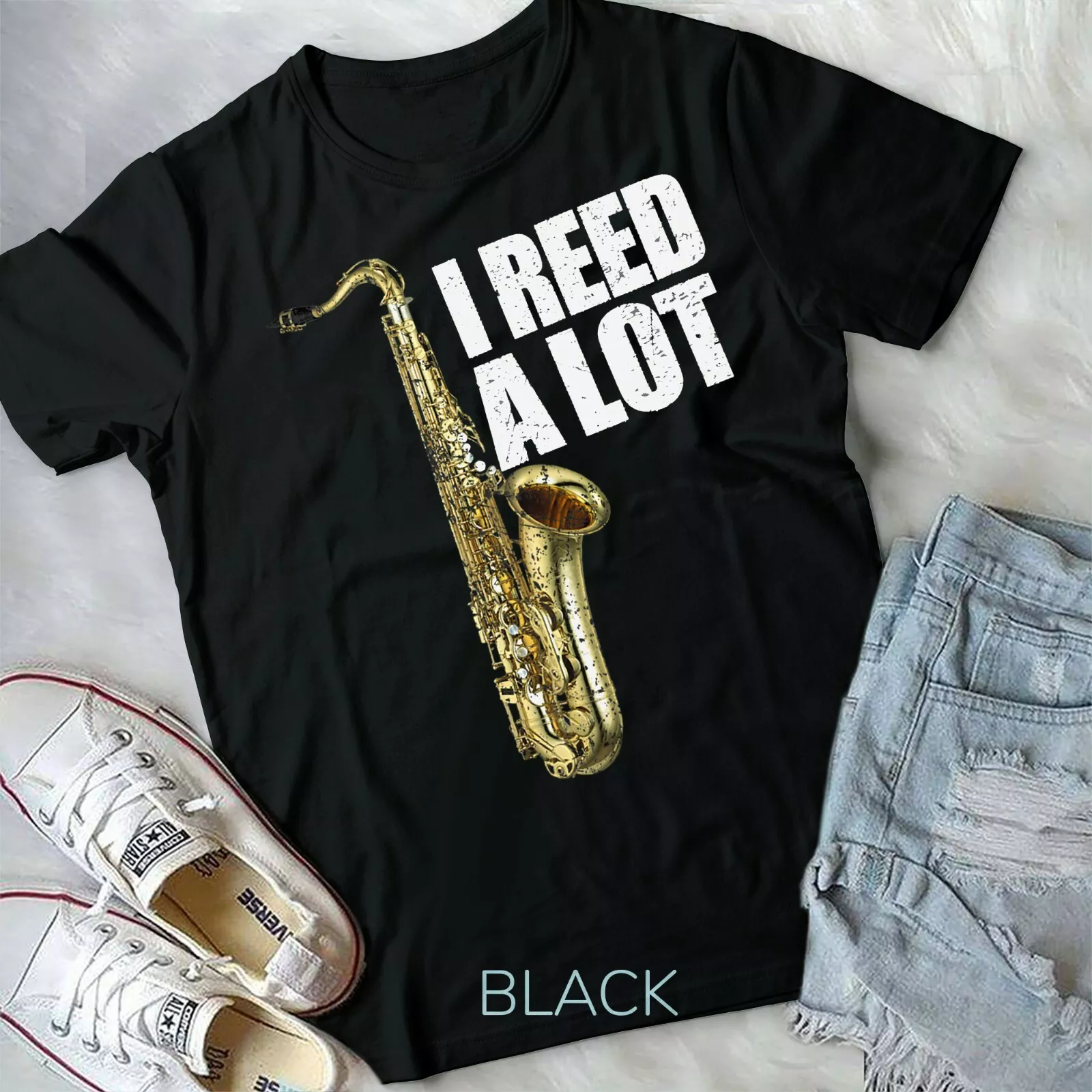 Gildan Funny I Reed A Lot Saxophone Player Alto Sax Tenor Sax Gift ...