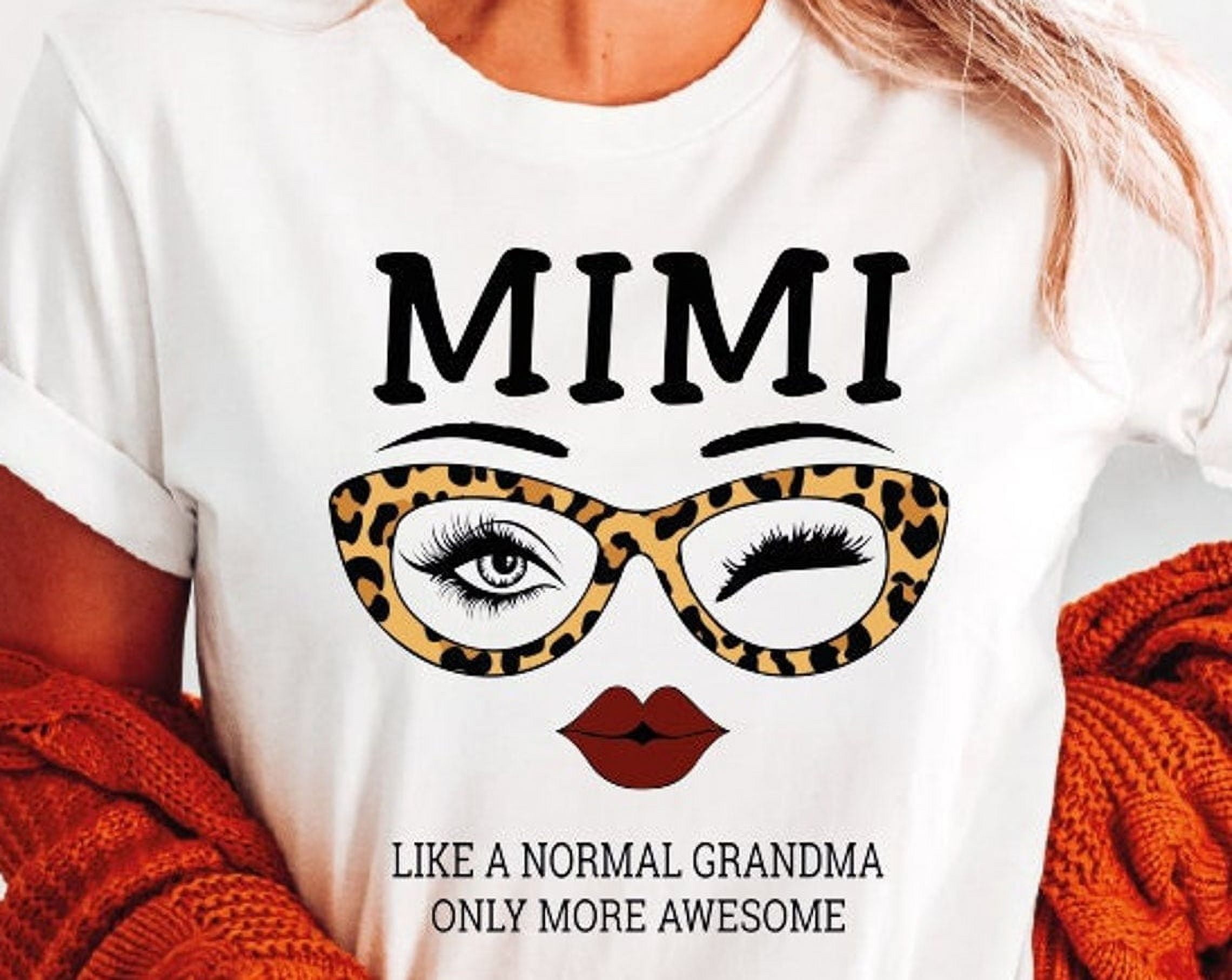 Gildan Funny Mimi Graphic Tee, Playful Quote Design for Cool and Sassy Grandmas Who Embrace the ...