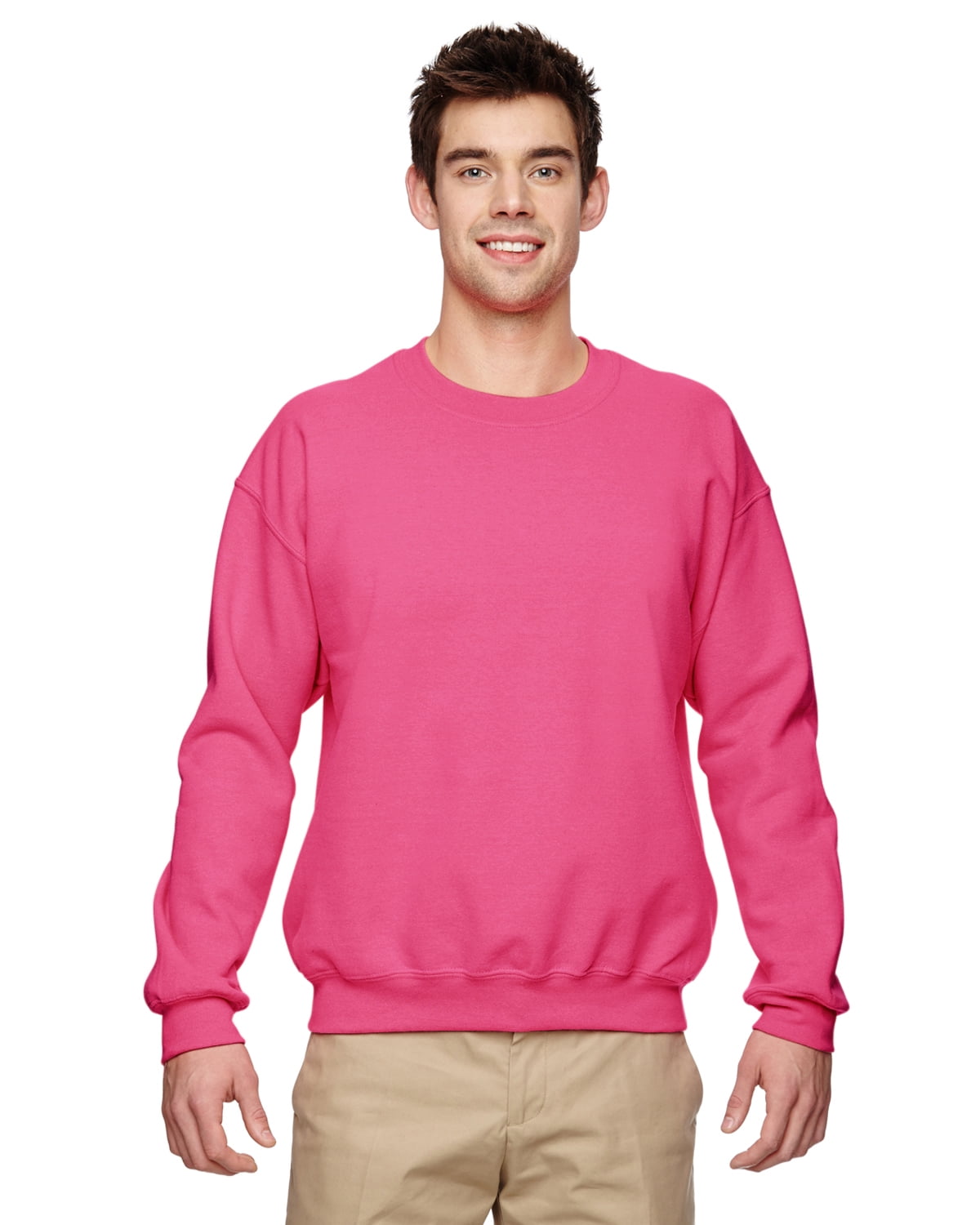 Gildan G180 Adult Heavy Blend Adult 8 oz., 50/50 Fleece Crew - Walmart.com