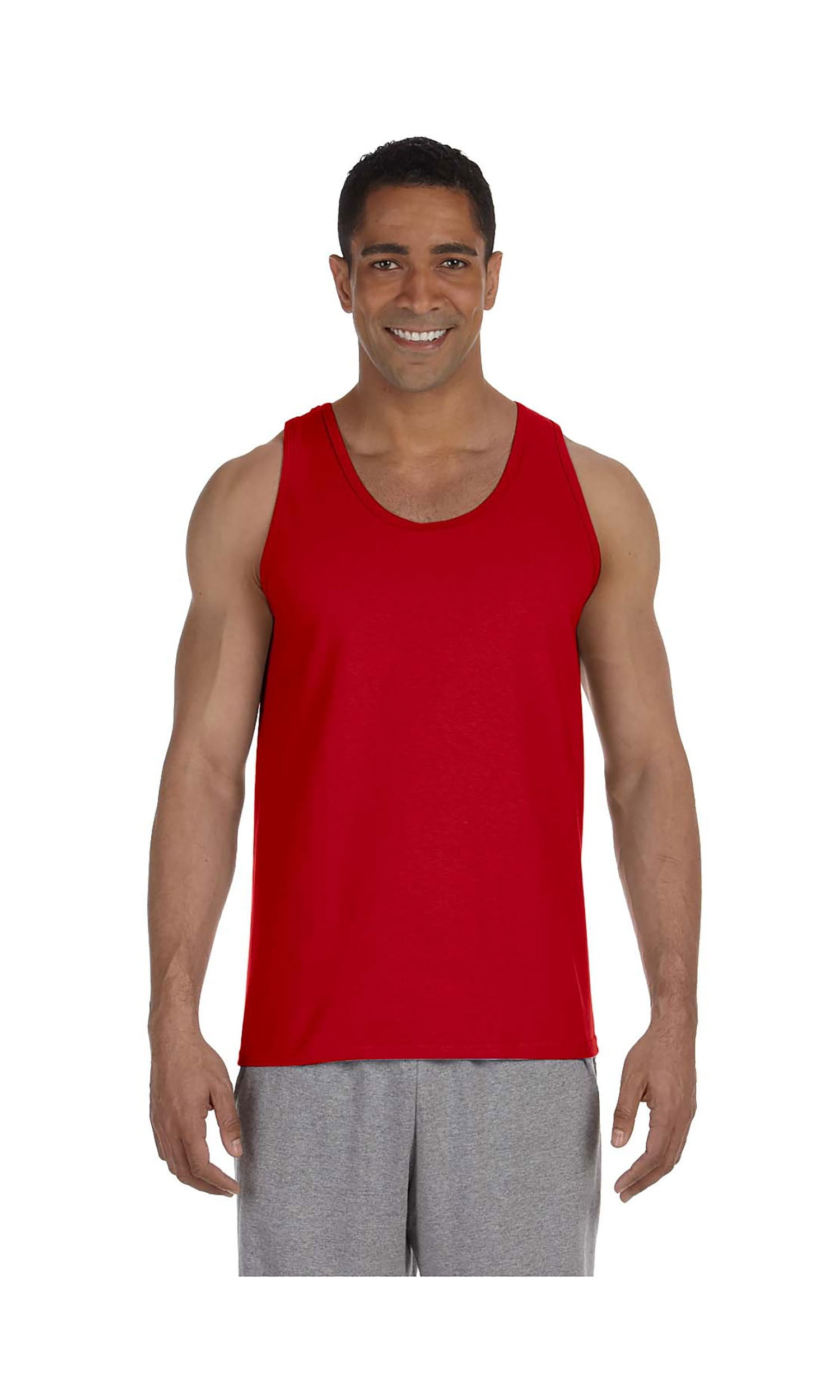 Gildan G220 Adult Ultra Cotton 6 Oz. Tank - Walmart.com