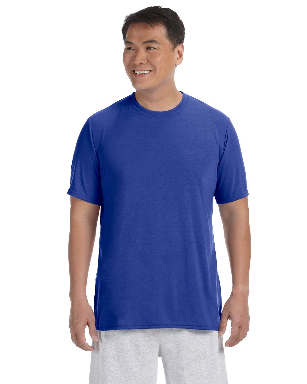 Gildan G420 Adult Performance Adult 5 oz. T-Shirt, Royal, XL, Pack Of 3 ...