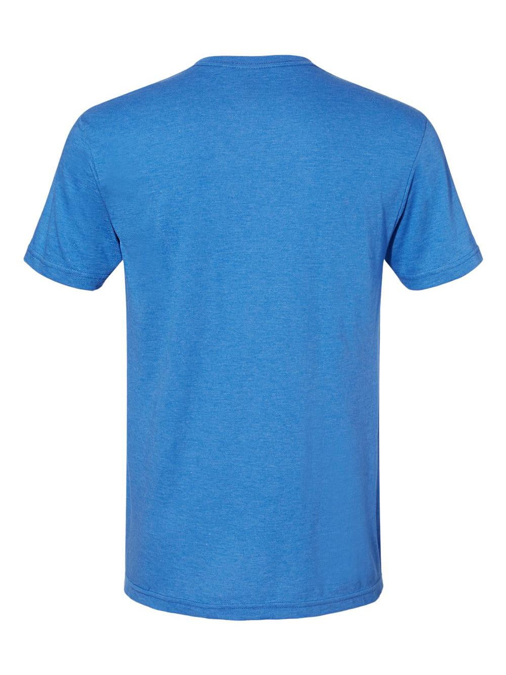 Gildan G670 Men's Softstyle CVC T-Shirt, ROYAL MIST, S, Pack Of 3, Mens ...