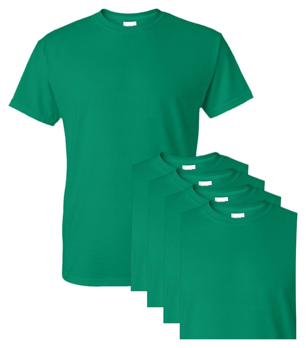 Gildan G800 Dryblend 50 Cotton/50 Poly T-Shirt, Pack Of 5 - Walmart.com