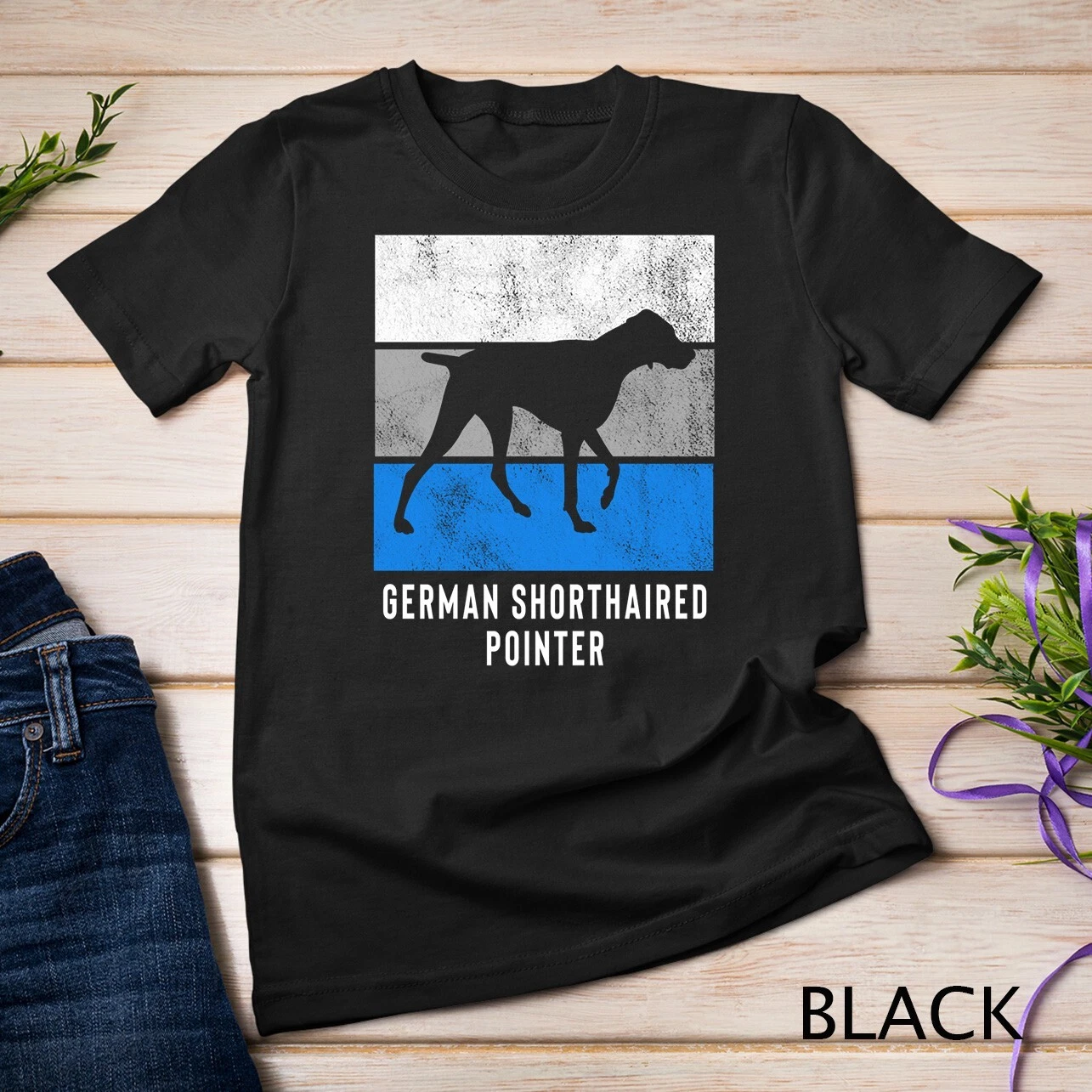 Gildan German Shorthaired Pointer Retro Unisex T-Shirt - Walmart.com