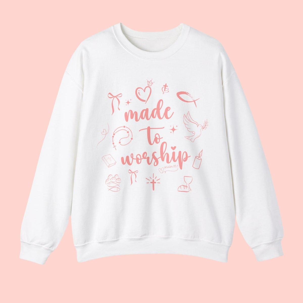 Gildan God Is Good Bold Lettering With Coquette-Inspired Design And ...