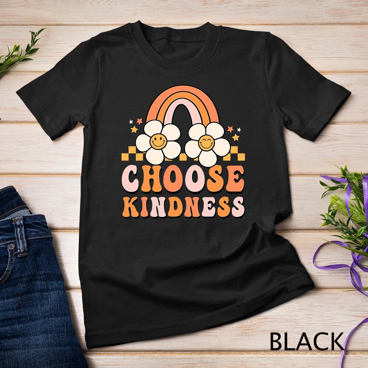 Gildan Groovy Unity Day Choose Kindness Anti Bullying Be Kind Hippy ...