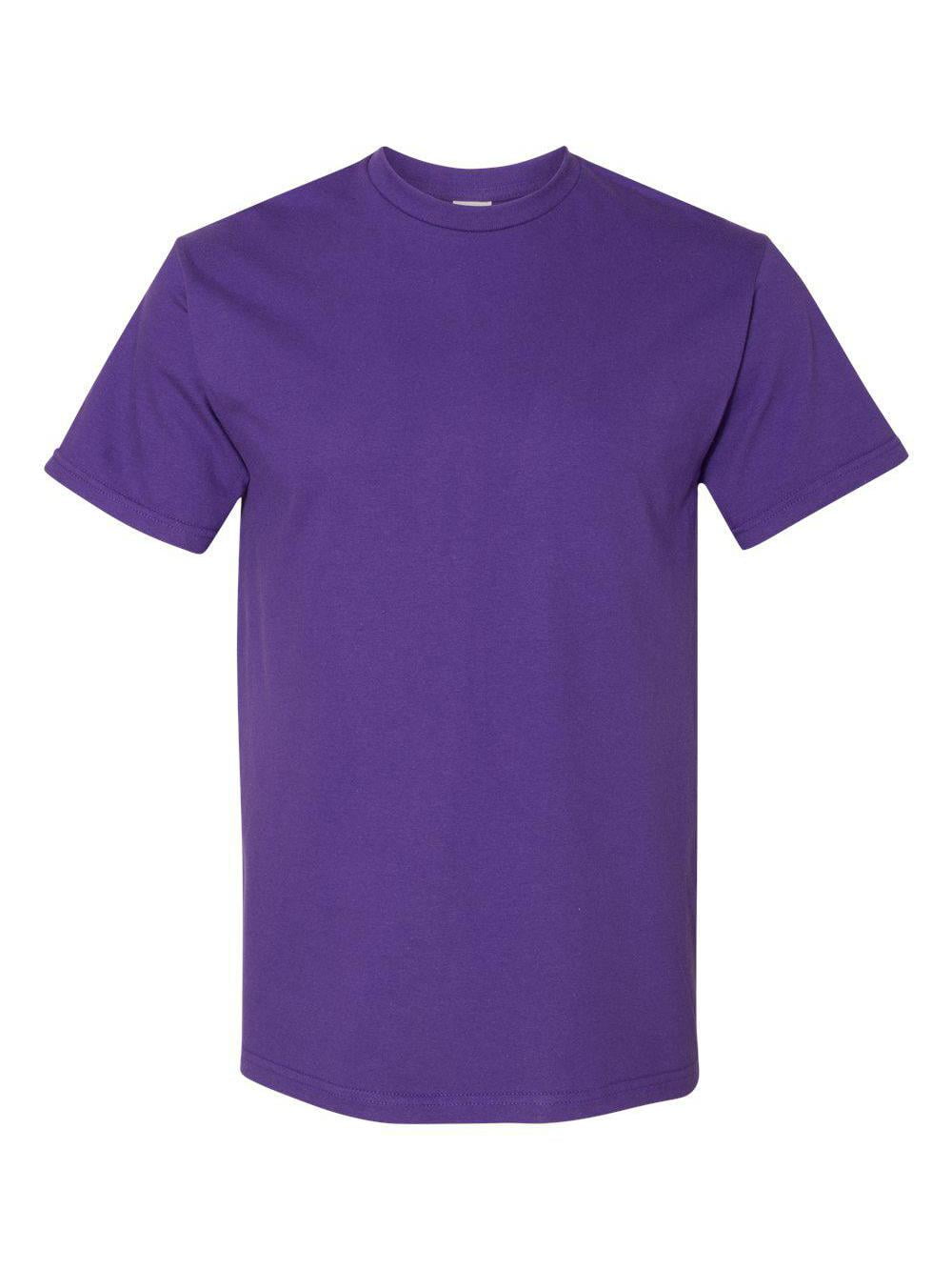 Gildan - Hammer T-Shirt - H000, SPORT PURPLE, S, Pack Of 5, Mens ...