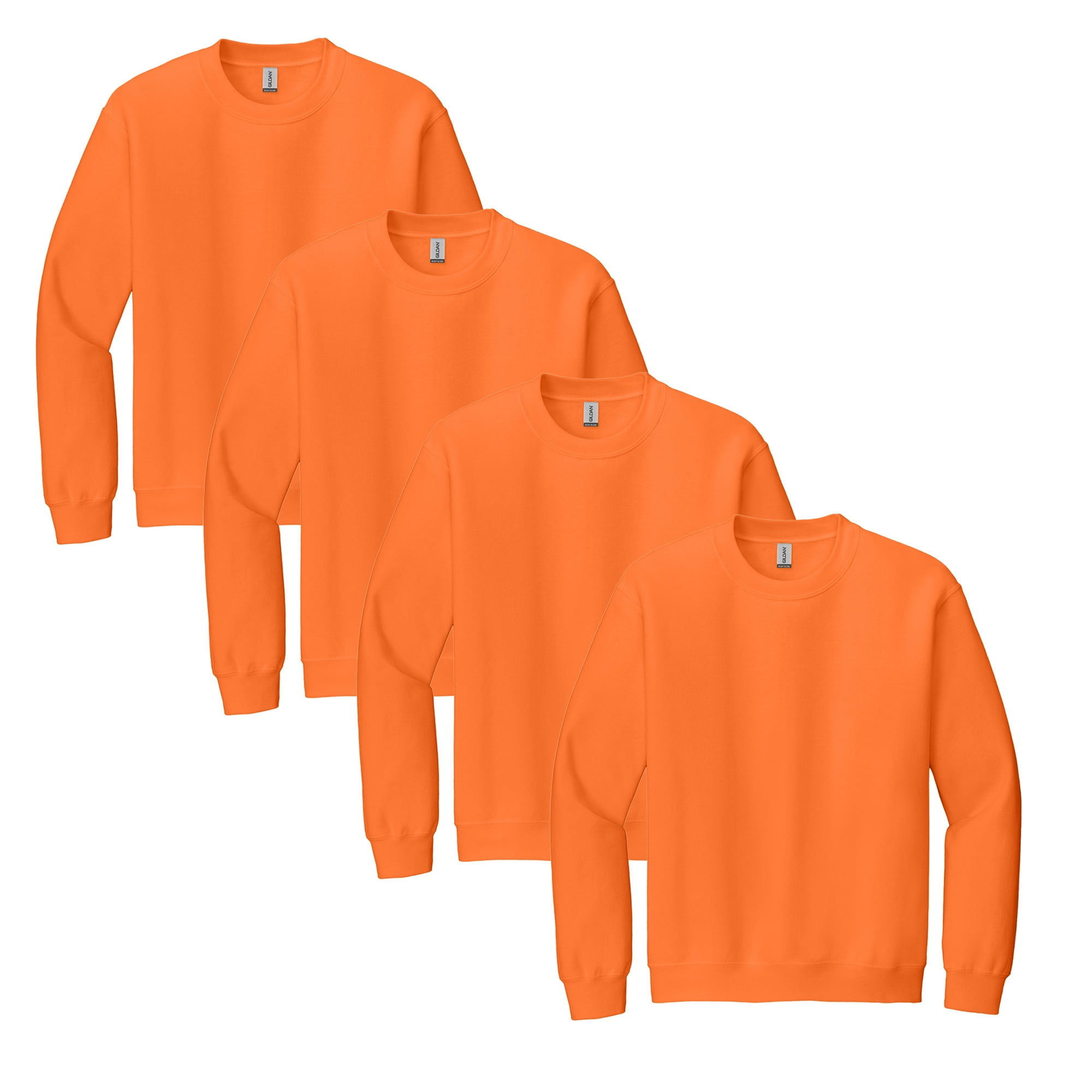 Gildan - Heavy Blend High Visibility Safety Sweatshirt | Adult Fleece ...