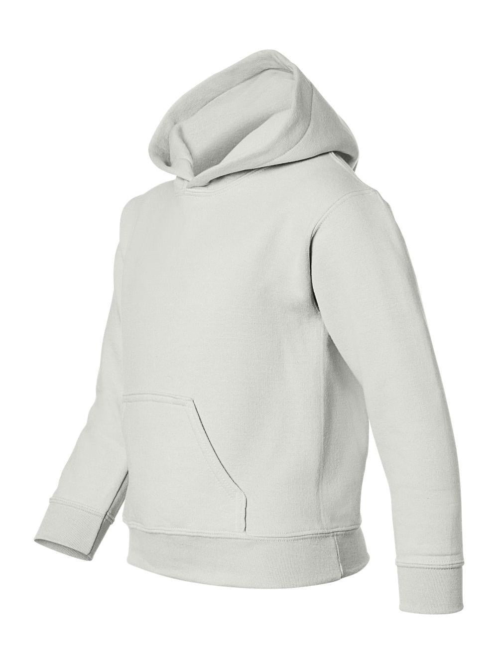 Gildan - Heavy Blend Youth Hooded Sweatshirt - 18500B - White - Size ...