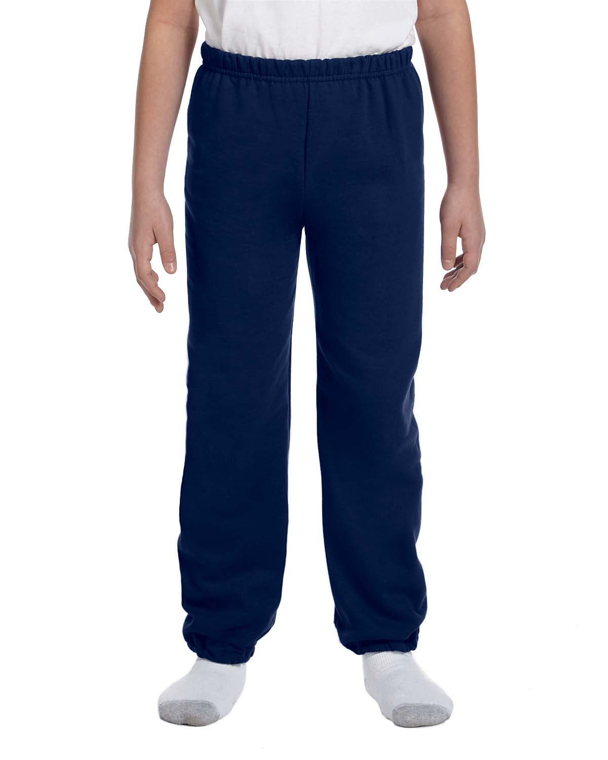Gildan Heavy Blend Youth Sweatpants 18200B Cotton Polyester Fleece ...