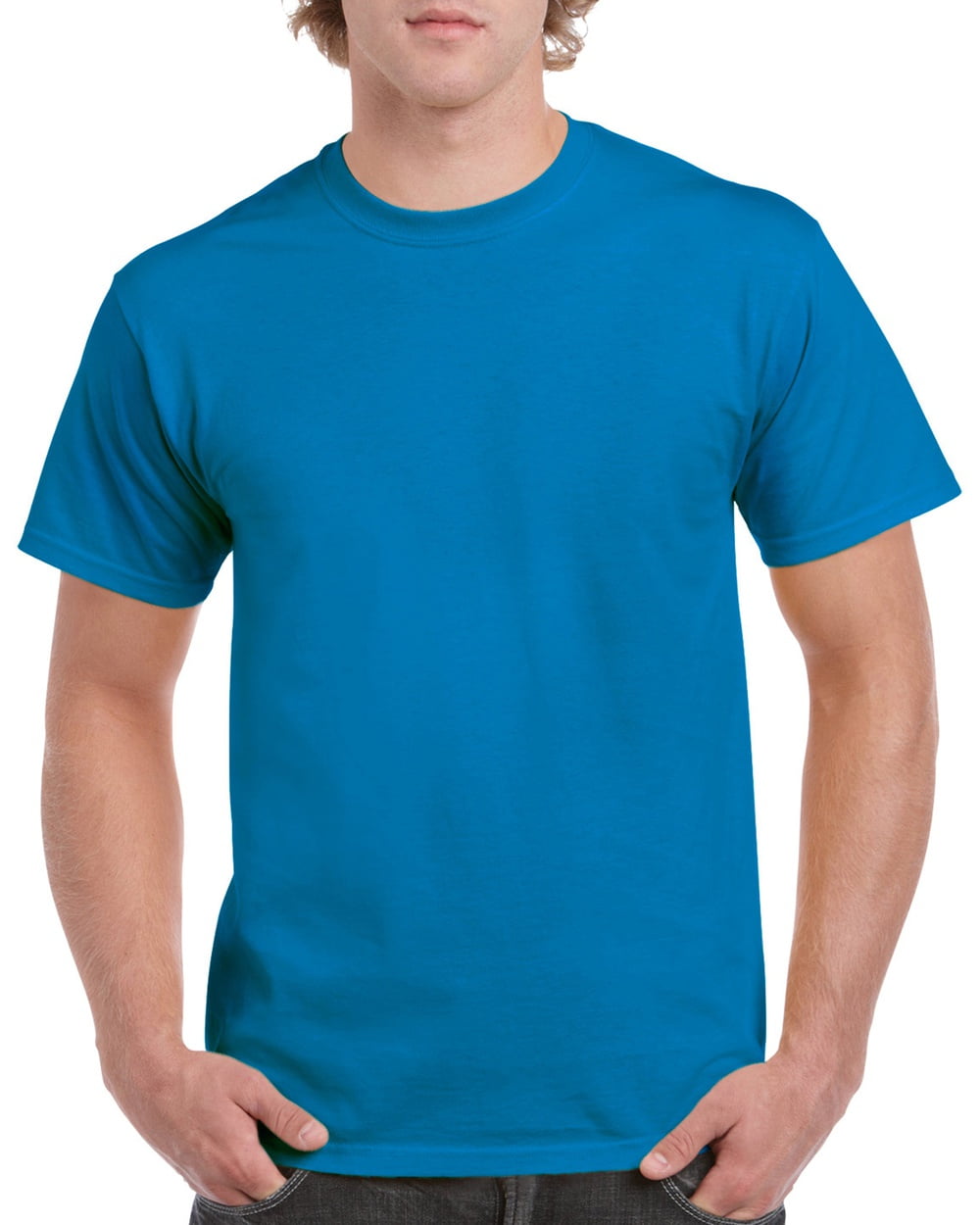Gildan Heavy Cotton T Sapphire - Walmart.com